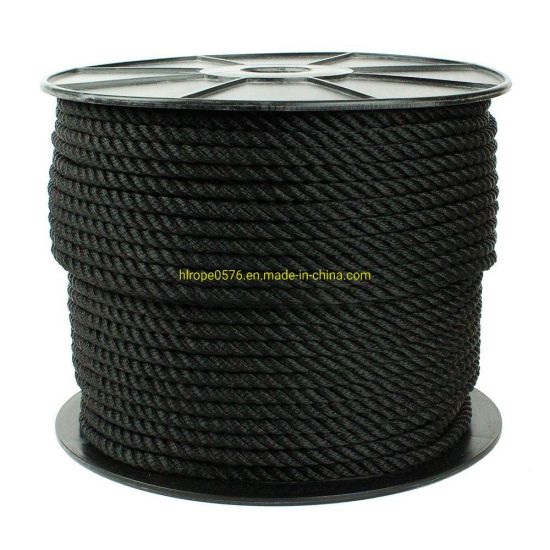 Twisted Nylon Rope Black Mooring Rope - Buy Float, Twist, Customized ...