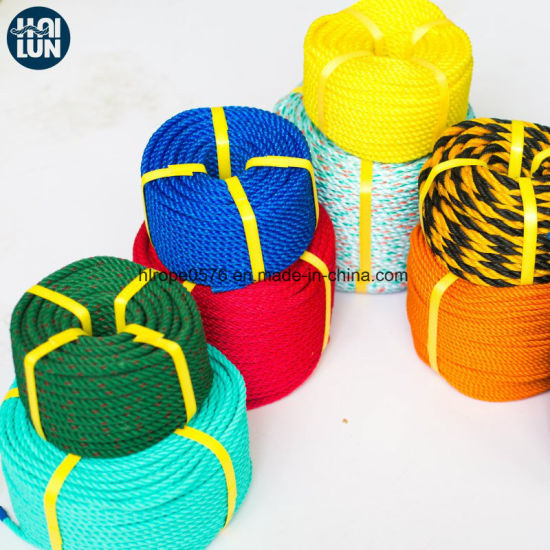 3 Strand PP Rope PE Rope for Mooring and Fishing - Buy Polyethylene ...