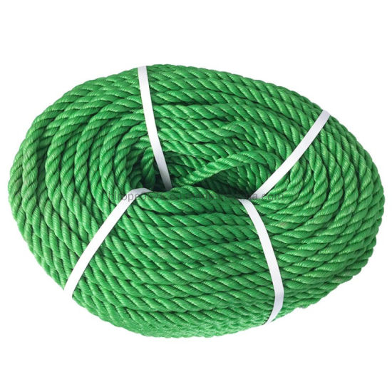 4 Strand Green 200m Length Per Roll Polypropylene Rope - Buy 4 Strand ...