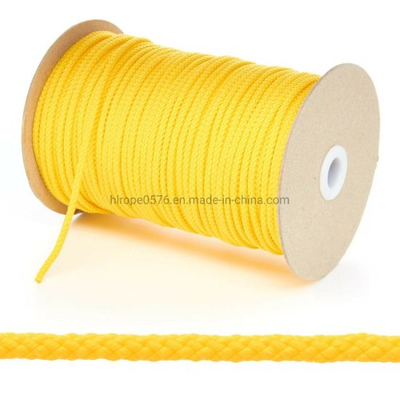 Yellow Polypropylene Rope Braided Poly Cord Strong String Camping ...