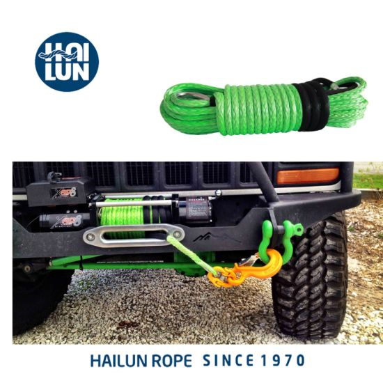Synthetic Electric Amsteel Tow Winch Rope with Softy Eyelet with ...