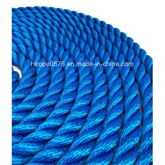 3 Strands 16mm Royal Blue Softline Multifilament Mooring Rope - Buy ...