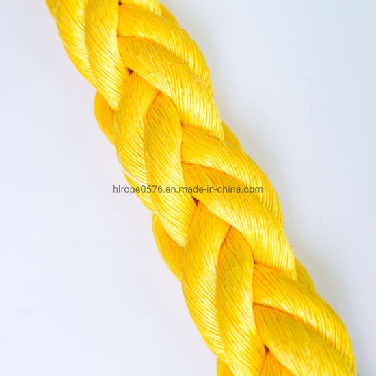 High Strength 8/12 Strand Hawser Polypropylene PP Mono Monofilament Marine Rope for Mooring ...